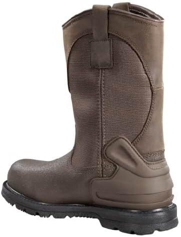 Carhartt Men’s Heritage 11″ Waterproof Steel Toe Wellington Pull-On ...