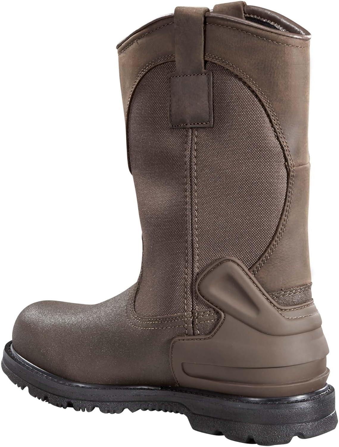 Carhartt Men’s Heritage 11″ Waterproof Steel Toe Wellington Pull-On ...