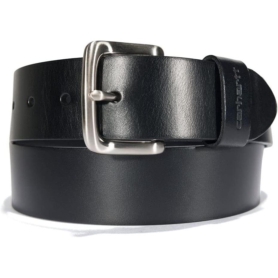 Carhartt Men’s Bridle Leather Belt with Classic and Scratchless Buckles ...