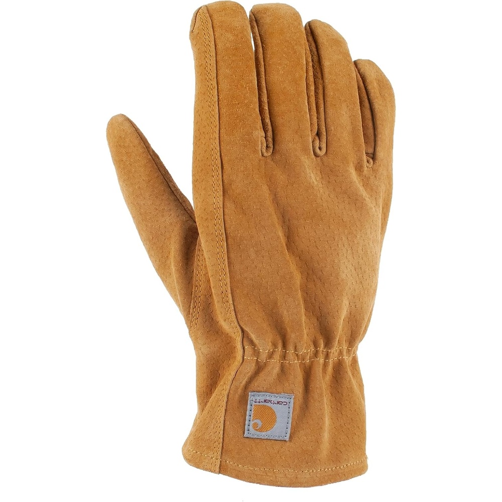 Carhartt Men’s GW0868M Leather Open Cuff Glove(Barley) - Carhartt ...